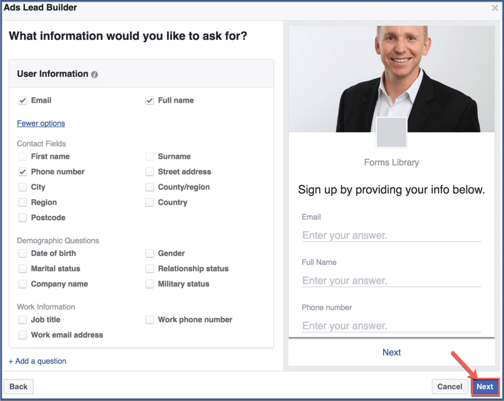 How to Create a Lead Ad through Your Facebook Fan Page - AdvertiseMint