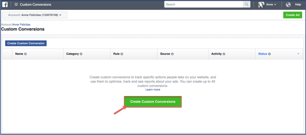How to Track Conversions Using Custom Conversions - AdvertiseMint How to Track Conversions Using Custom Conversions - AdvertiseMint