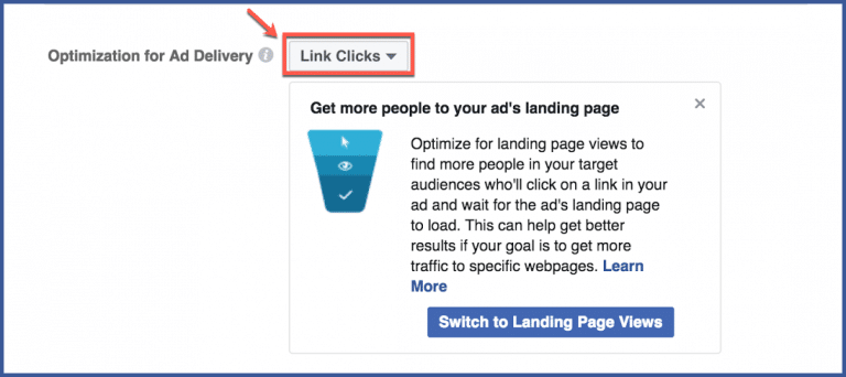 How to Optimize Your Facebook Ad Delivery for Landing Page Views ...