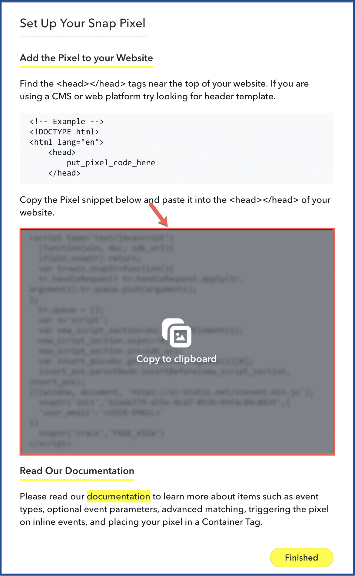 How to Set Up the Snapchat Pixel on Your Website - AdvertiseMint