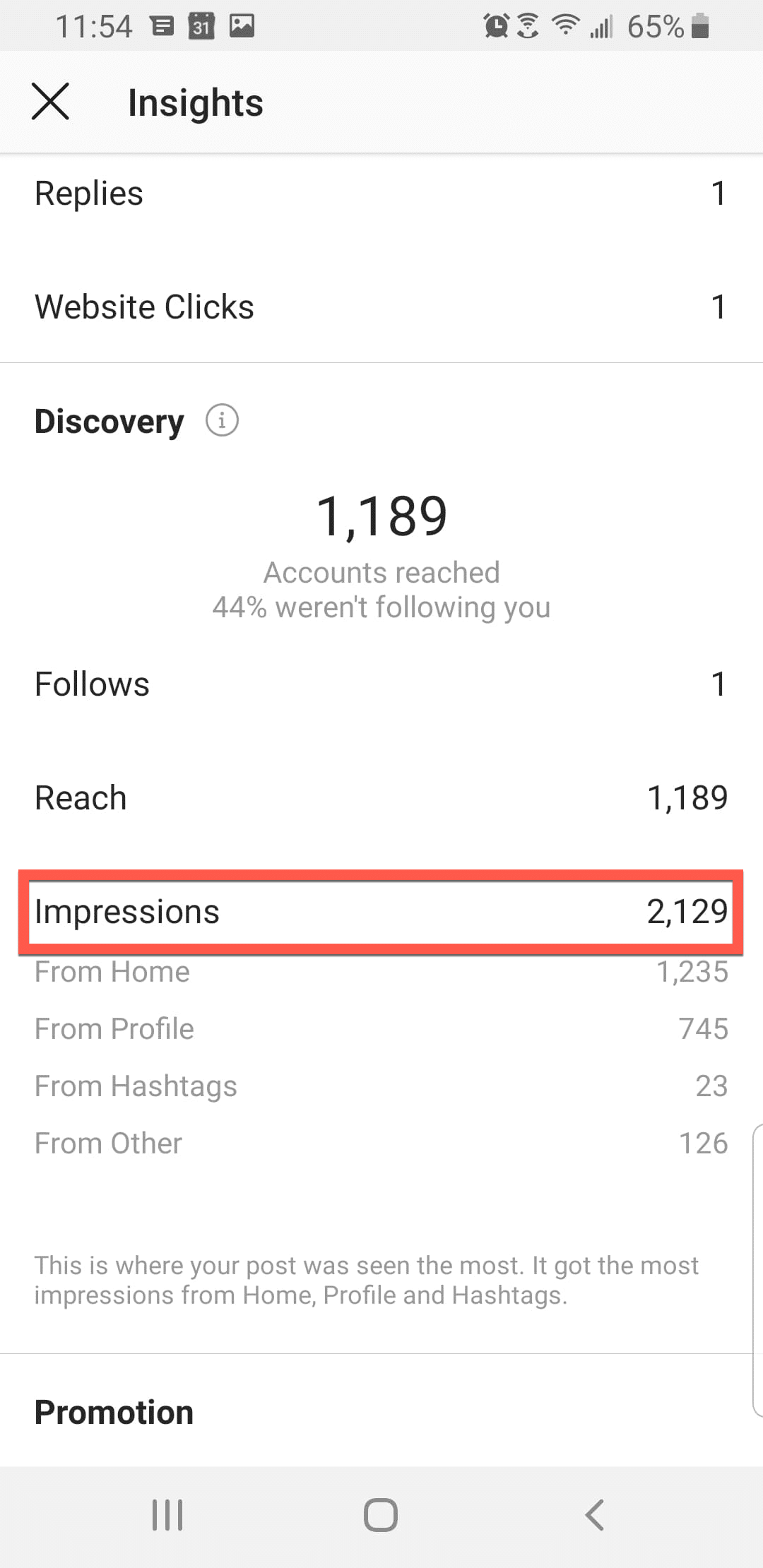 What Are Impressions On Facebook Insights - AdvertiseMint