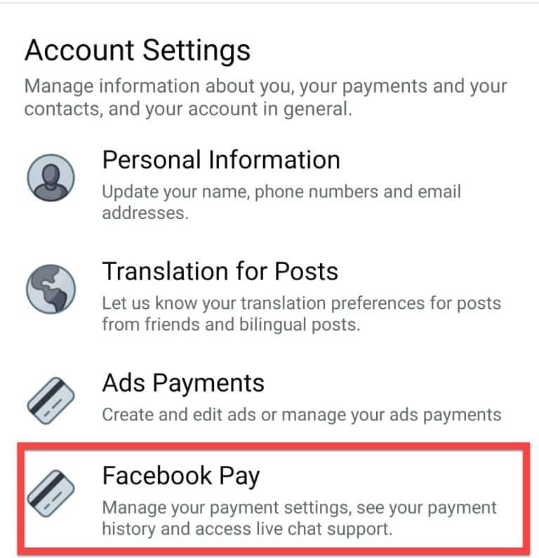 Facebook Pay Setup On Messenger And Facebook - AdvertiseMint