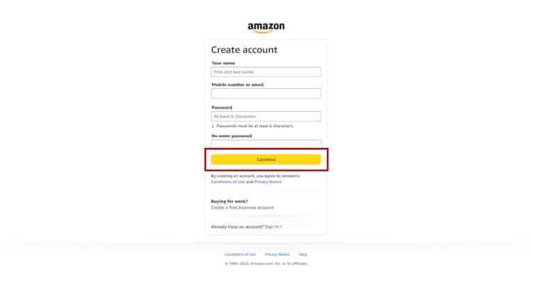 How to Make an Amazon Account in 5 Easy Steps