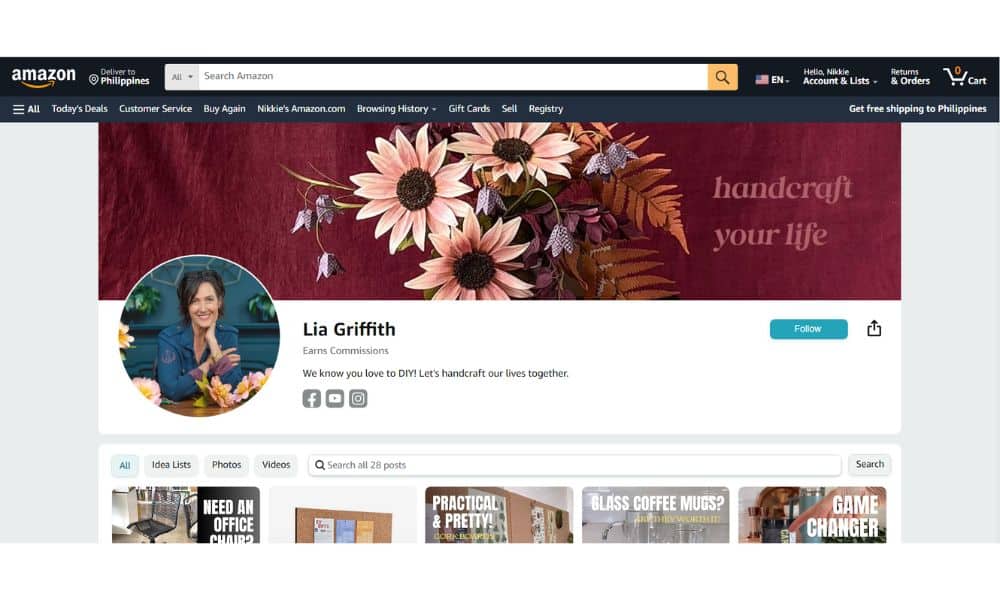 The Best Amazon Influencer Storefront Examples The Best Amazon Influencer Storefront Examples